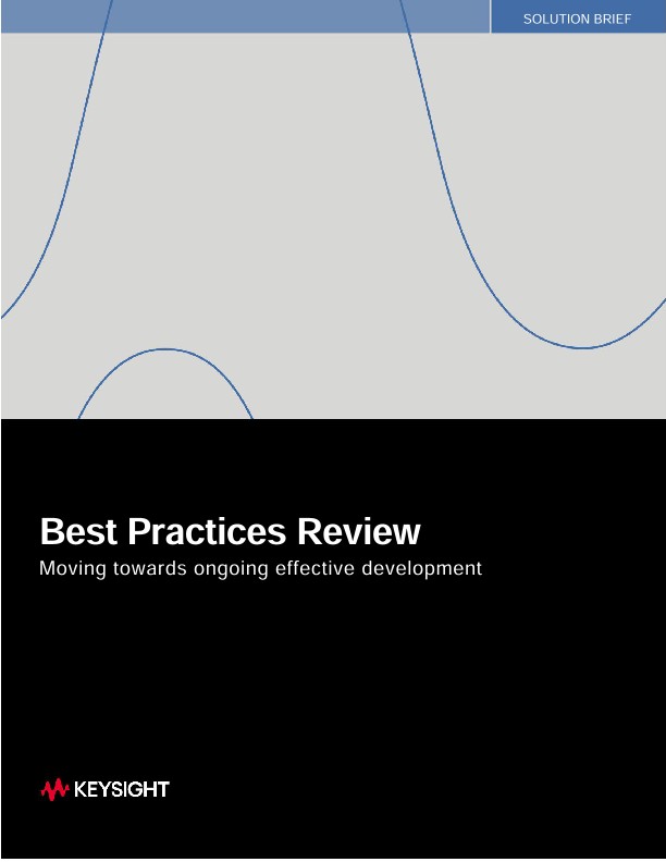 Best Practices Review PDF Asset Page | Keysight